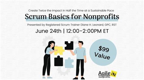Agileinnonprofits Agile Scrum Scrumbasicsfornonprofits Scrumbasics Agile In Nonprofits