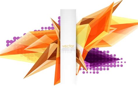 Цветной цветущий кристалл абстрактный фон вектора Иллюстрация вектора иллюстрации