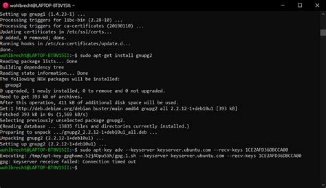 Error Gpg Keyserver Receive Failed Setup And Configuration Chirpstack Community Forum