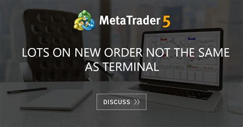 Lots On New Order Not The Same As Terminal Vps For Forex General Mql5 Programming Forum