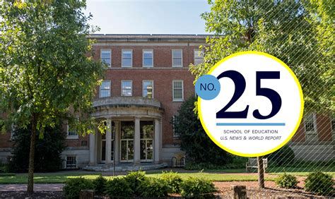 U S News And World Report Again Ranks Unc School Of Education In Top 25