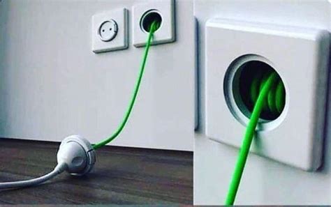Sockets That Already Come With Built In Extension Cords R DidntKnowIWantedThat