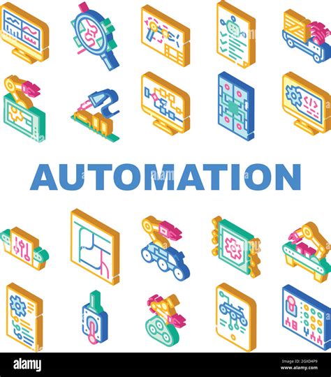 Automation Stock Vector Images Alamy