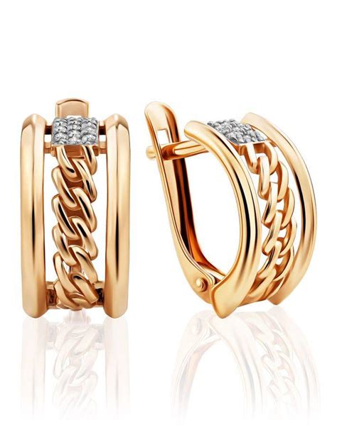 Серьги из золота | Купить на официальном сайте интернет-магазина SAPSANA