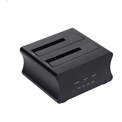 Aluminium Alloy Usb 3 0 Dual Bay Hdd Docking Stati Vicedeal