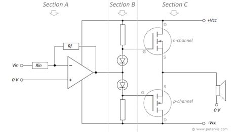 mosfet push pull circuit large image
