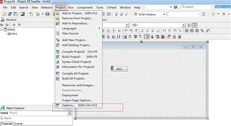 Delphi项目程序输出编译成应用程序文件 Delphi学习交流吧 博客园