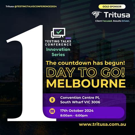 Tritusa Consulting On Linkedin Testingtalksconference Tritusa Softwaretesting Qualityassurance…