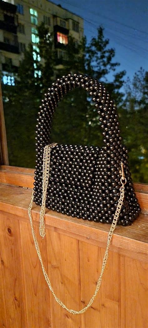 Сумка из бусин | Necklace, Pearls, Jewelry