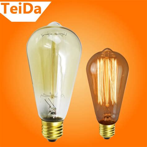 Lightinbox V V Decorative Llight Bulb Filament Bulb Lighting Tubes Edison E Vintage