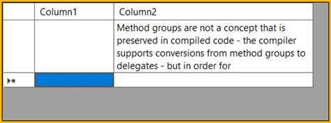 Datagridview With Wrap Text In Cell But Without Newline Microsoft Qanda