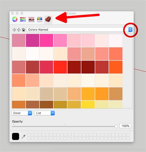 The Materials Window Does Not Show Up Sketchup Sketchup Community