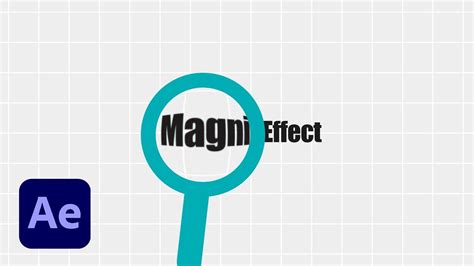Magnify Effect In After Effects Quick Tutorial In 2023 After