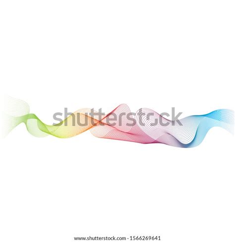 Abstract Color Wave Flow Design Element Stock Vector Royalty Free 1566269641 Shutterstock