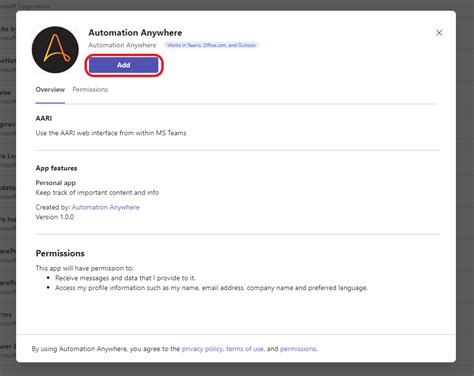 GitHub AutomationAnywhere MS Teams Integration