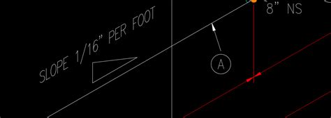 How To Indicate Sloping Lines With A Triangle Not A Sloping Arrow On Iso Drawing Autodesk
