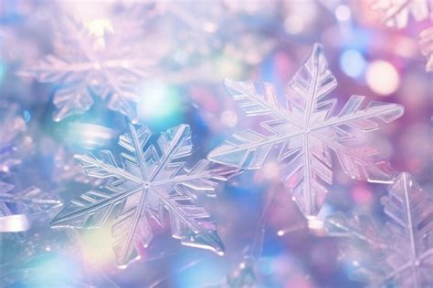Snowflake Pattern Texture Backgrounds Nature Free Photo Rawpixel