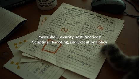 Powershell Security Best Practices Scripting Remoting And Execution Policy Secure Coding