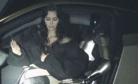 Kim Kardashian Goes Out On A Date With Her Tesla Optimus Robot Sandra Rose