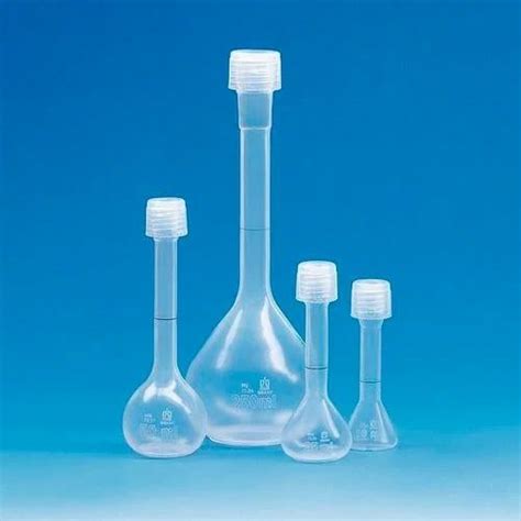 Plastic Conical Pp Volumetric Flask 25 Ml 6 Pcs For Institutional Use