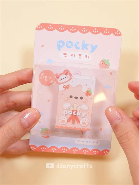 [따니네 만들기] 빼빼로 피규어 Pocky Toy 네이버 블로그