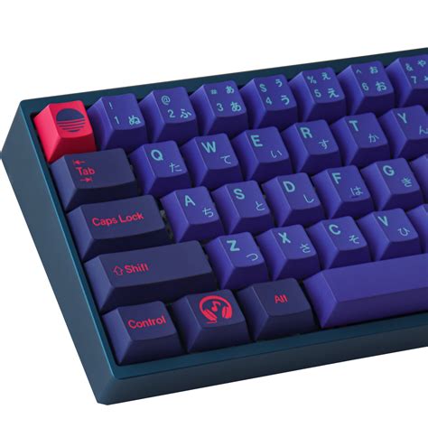 Gmk Laser Wave Keycaps Keys Pbt Cherry Profile Dye Sub Personalized For Mechanical Keyboard