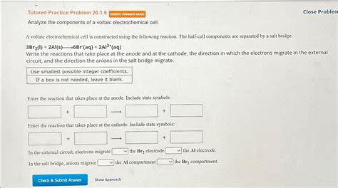 Solved Tutored Practice Problem 20 1 5Close ProblemAnalyze Chegg Com