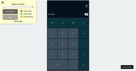 Calculator Reactjs Freecodecamp Codesandbox
