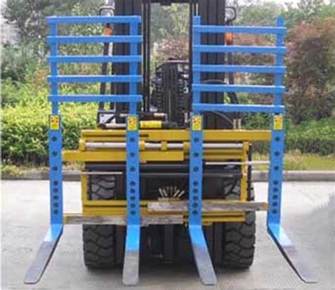 Class 2 Forklift Truck Attachments Flexible Single Double Pallet Handler
