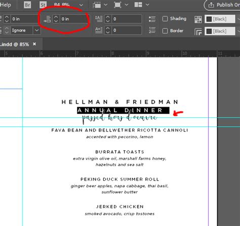 InDesign Applies Attributes To The Line Not Highli Adobe Product Community 10537727
