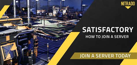 How To Join A Satisfactory Server Nitrado Net