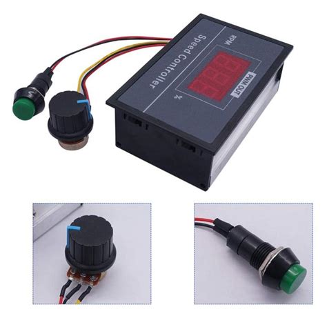 30a Pwm With Potentiometer Switch 1 Speed Controller 1 Momentary