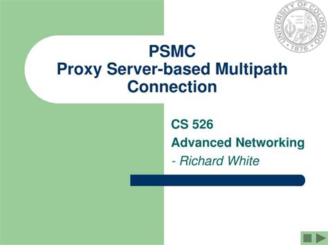 ppt psmc proxy server based multipath connection powerpoint