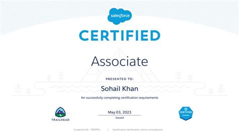 Sohail Khan On Linkedin Salesforce Salesforcecertified Salesforceassociate Trailhead