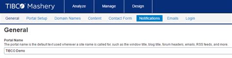 Configure Email Notifications In TIBCO Mashery Archived Articles