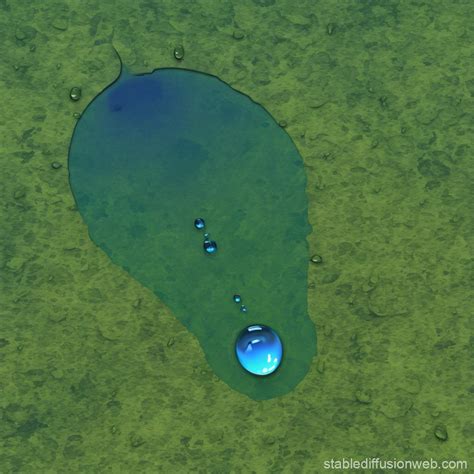 Water Drop Normal Map Stable Diffusion Online