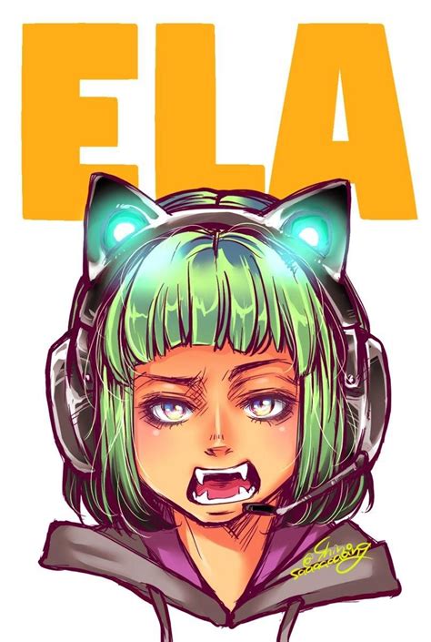 Ela With Cat Ear Headphones Rainbow Six Siege Rainbow Six Siege