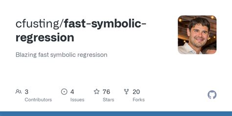 Github Cfustingfast Symbolic Regression Blazing Fast Symbolic