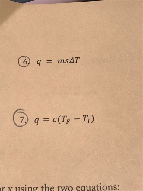 Solved Solve For Each Variable In Terms Of The Other Chegg Com