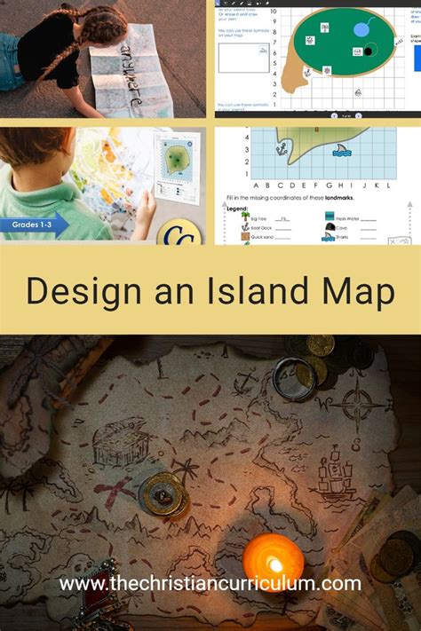 An Island Map With Pictures And Text That Reads Design An Island Map An Island Map With Pictures And Text That Reads Design An Island Map