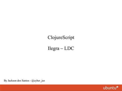 Presentation About Closurescript Fraemework Ppt