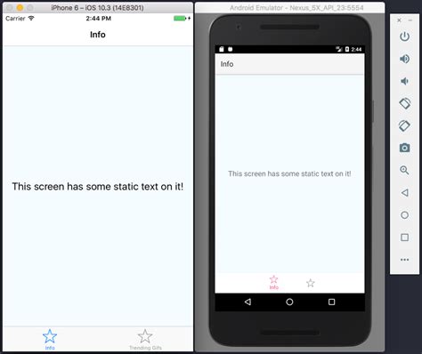 GitHub Mattnedrich React Native Demo Project Simple Cross Platform App Written With React