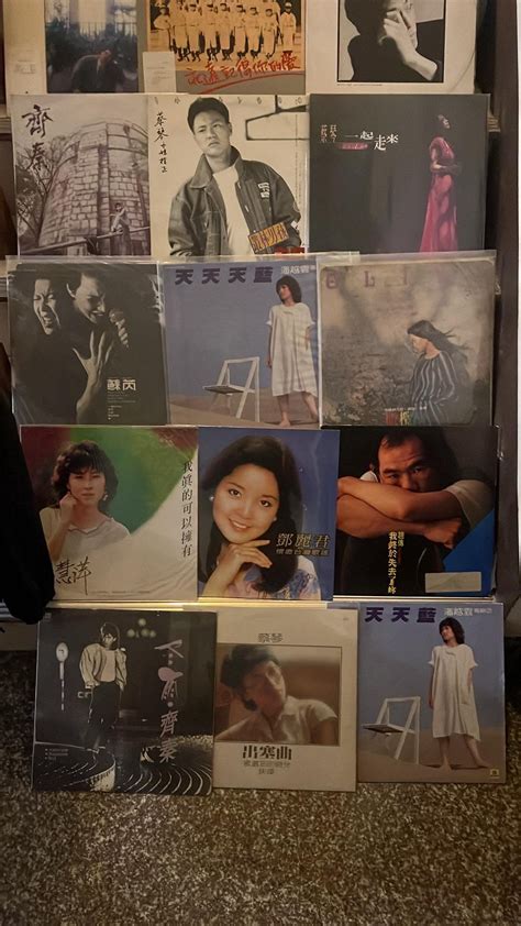 CD錄音帶黑膠一批鄧麗君齊秦蔡琴齊豫孟庭葦高勝美蔡幸娟王傑張雨生趙傳鄭智化潘越雲姜育恆蘇芮潘美辰方季惟羅