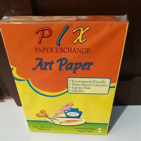 Art Paper Assorted 1 Bundle500 Sheets Lazada Ph
