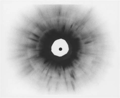 Transmission X Ray Diffraction Pattern In Spite Of The Fact That The