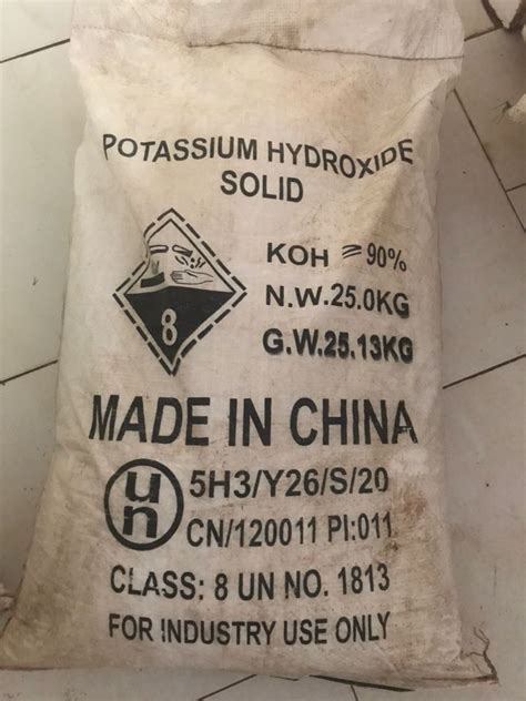 Potassium Hydroxide Madus Great Chemical Co