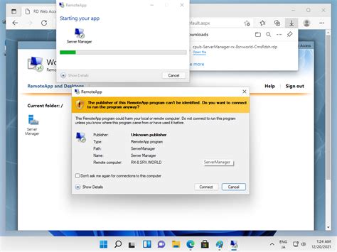 Windows Server 2022 Rds Connect To Remoteapps Server World