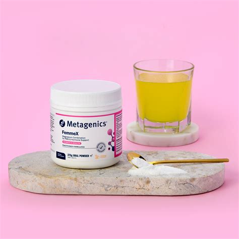 Metagenics Femmex Tropical 275g Powder With Magnesium For Women