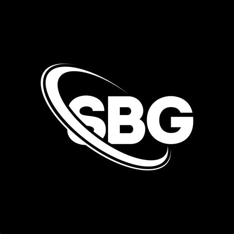 Logotipo De Sbg Carta Sbg Diseño Del Logotipo De La Letra Sbg Logotipo De Iniciales Sbg