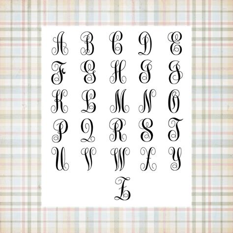 Classic Three Initial Monogram Note Cards Personalized Etsy Classic Three Initial Monogram Note Cards Personalized Etsy